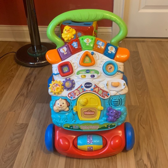 Vtech | Toys | Vtech Sit To Stand Stroll And Discover Activity Walker ...